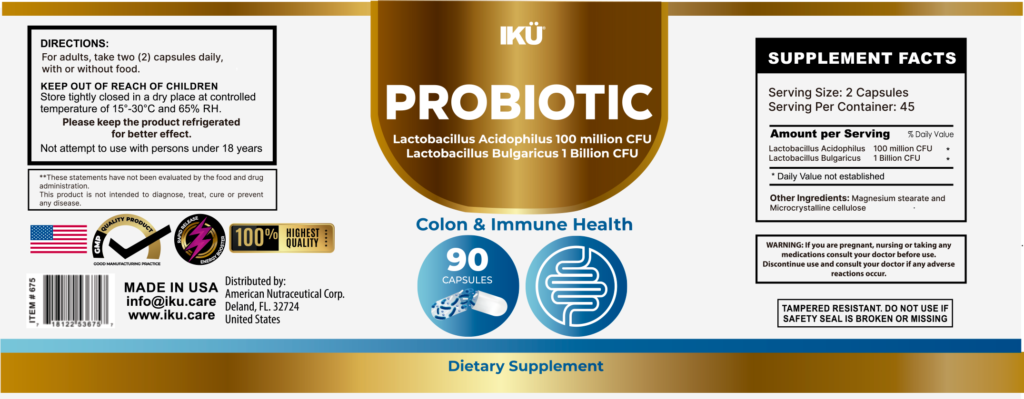 Probiotic - Vitamins and Supplements